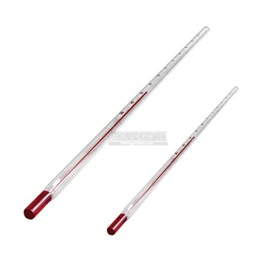 Precision Lab Thermometers | Red Liquid Reading | GW Kent